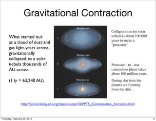 A1 05 Sol Sys Formation | PPT