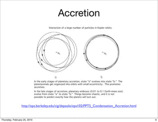 A1 05 Sol Sys Formation | PPT