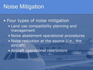 Aviation Noise - Updates and Innovations | PPT