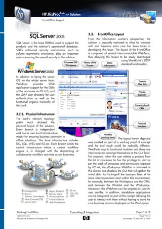 A Business Process-Centric Financial FrontOffice | PDF