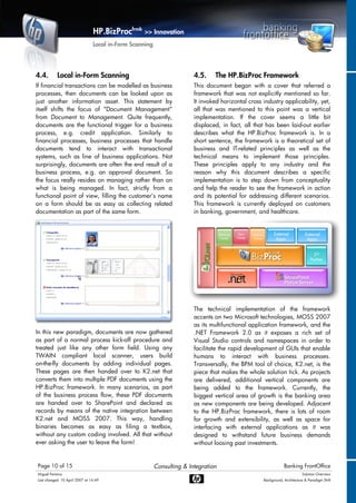 A Business Process-Centric Financial FrontOffice | PDF