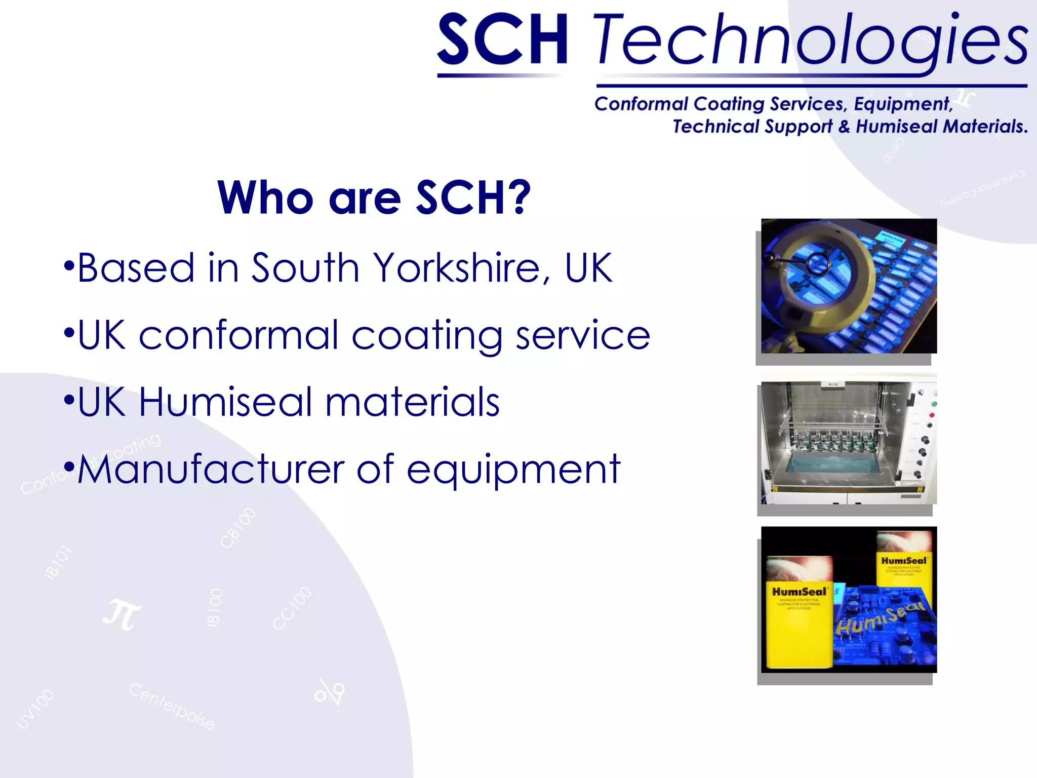 ACCIS Automated Conformal Coating Inspection System Presentation | PPT