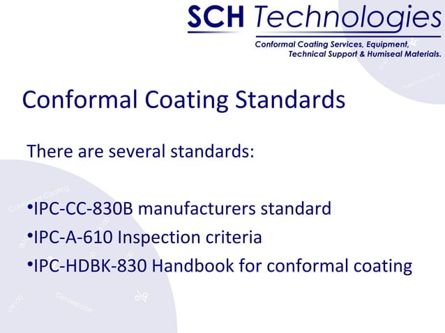 ACCIS Automated Conformal Coating Inspection System Presentation | PPT