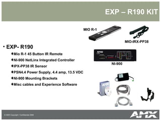 Amx exPerience Kits Pres | PPT