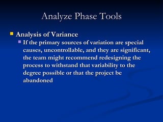 Analyze Phase | PPT