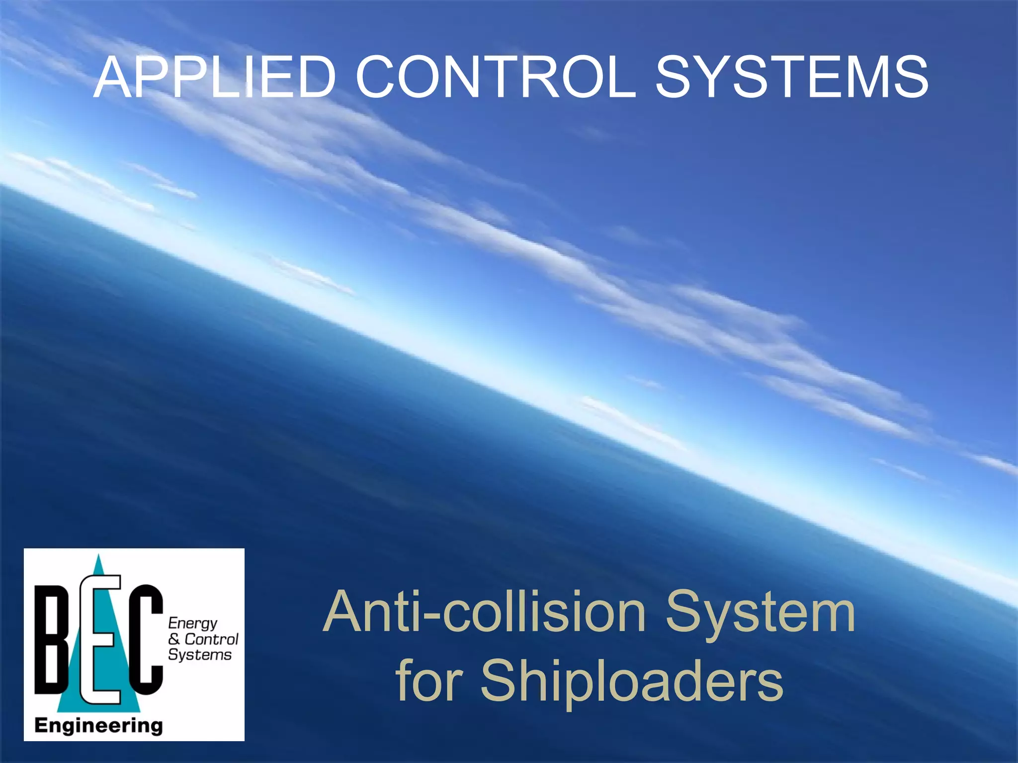 Applied Control Systems Shiploader Acs | PPT