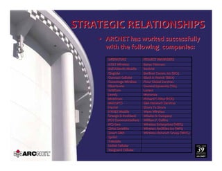 ARCNET Technical Qualifications Slideshow | PDF