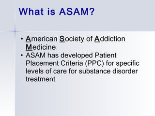 ASAM | PPT