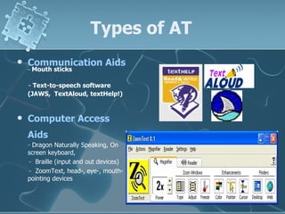 Assistive Technology | PPT