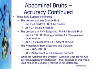 Abdominal Bruit Preso 2 | PPT