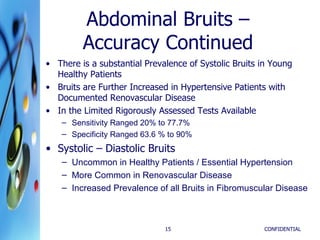 Abdominal Bruit Preso 2 | PPT