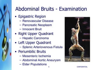 Abdominal Bruit Preso 2 | PPT