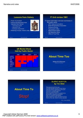 About Time Too V4 Handouts | PDF