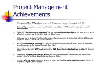 Achievements | PPT