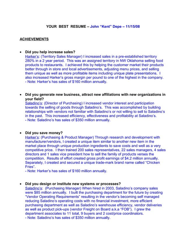 Key Accomplishments | PDF