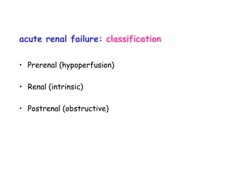 Acute Renal Failure | PPT