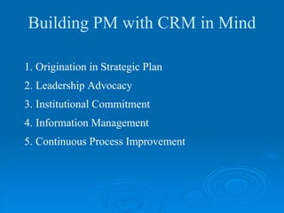 Prospect Management and the CRM Advantage | PDF