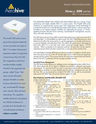 Aerohive-HiveAP300 | PDF