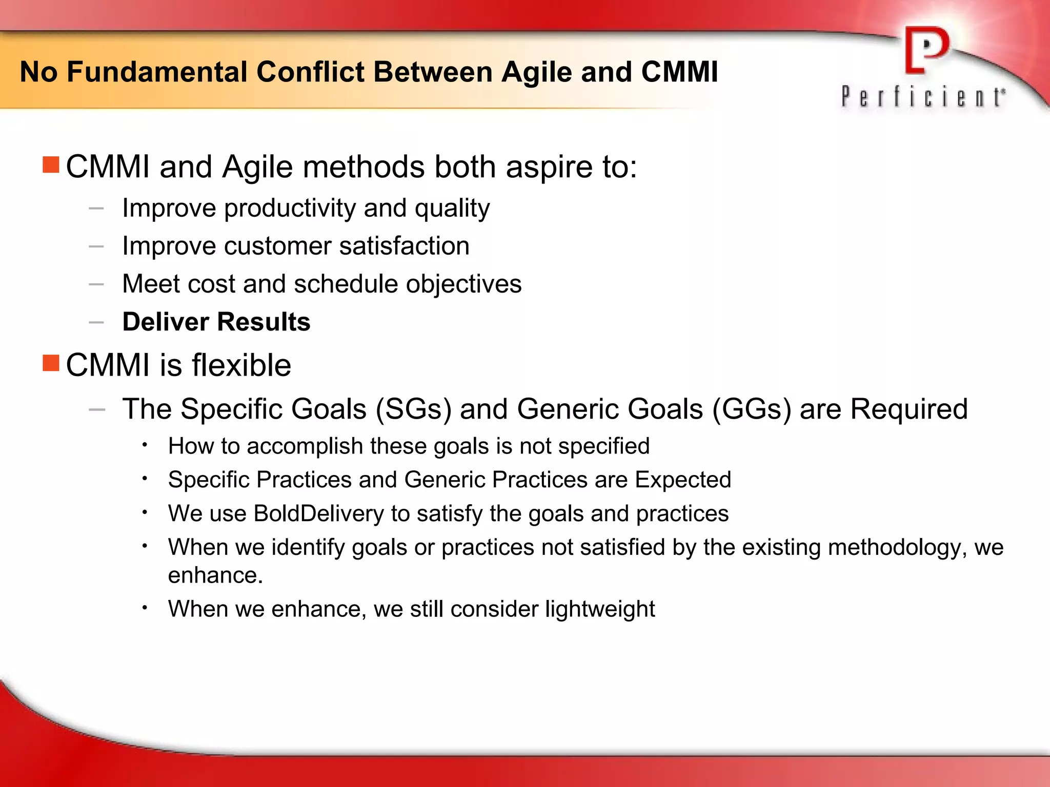 Agile And Cmmi | PPT