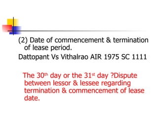 Amendment In Section 106 Of The Tp Act | PPT