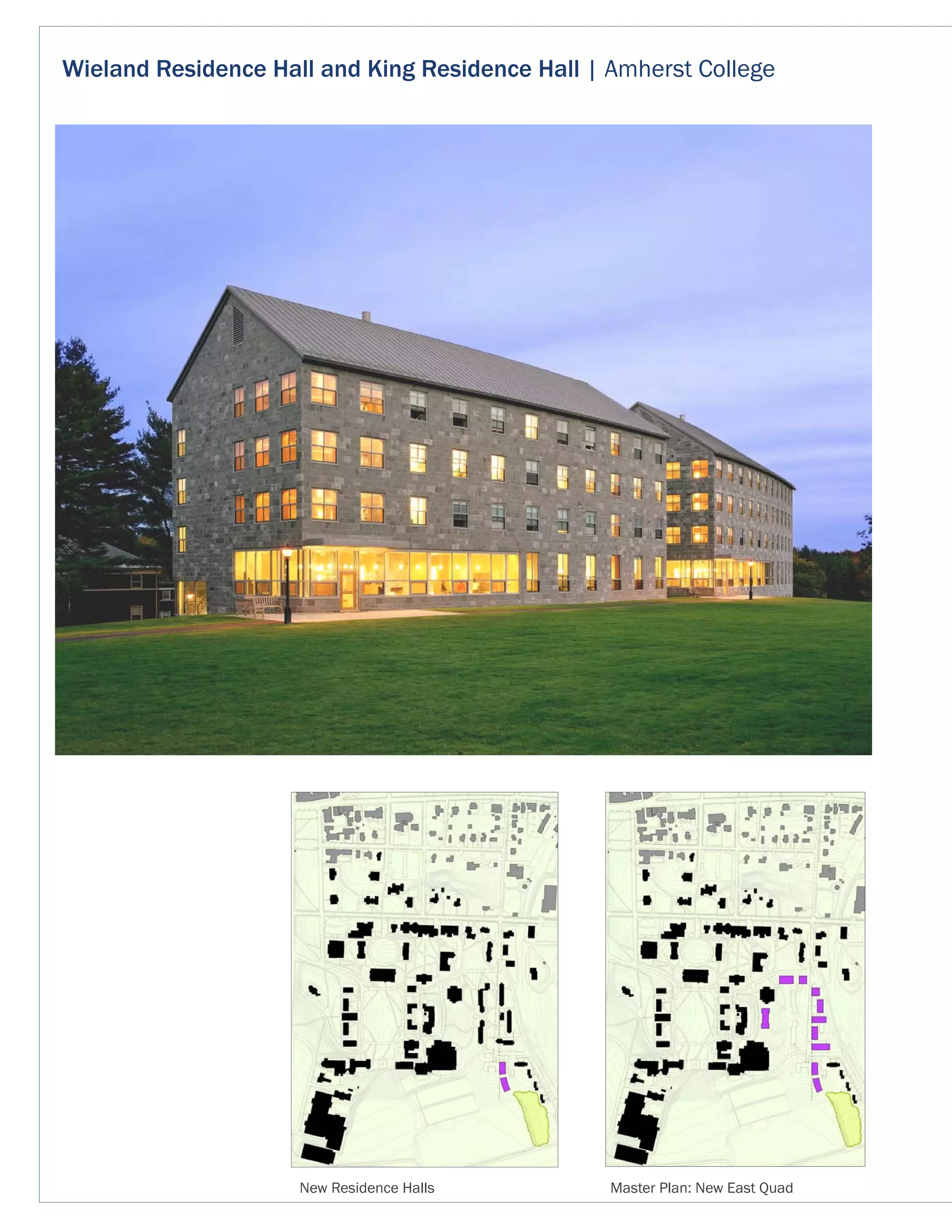 Amherst College Residence Halls | PDF