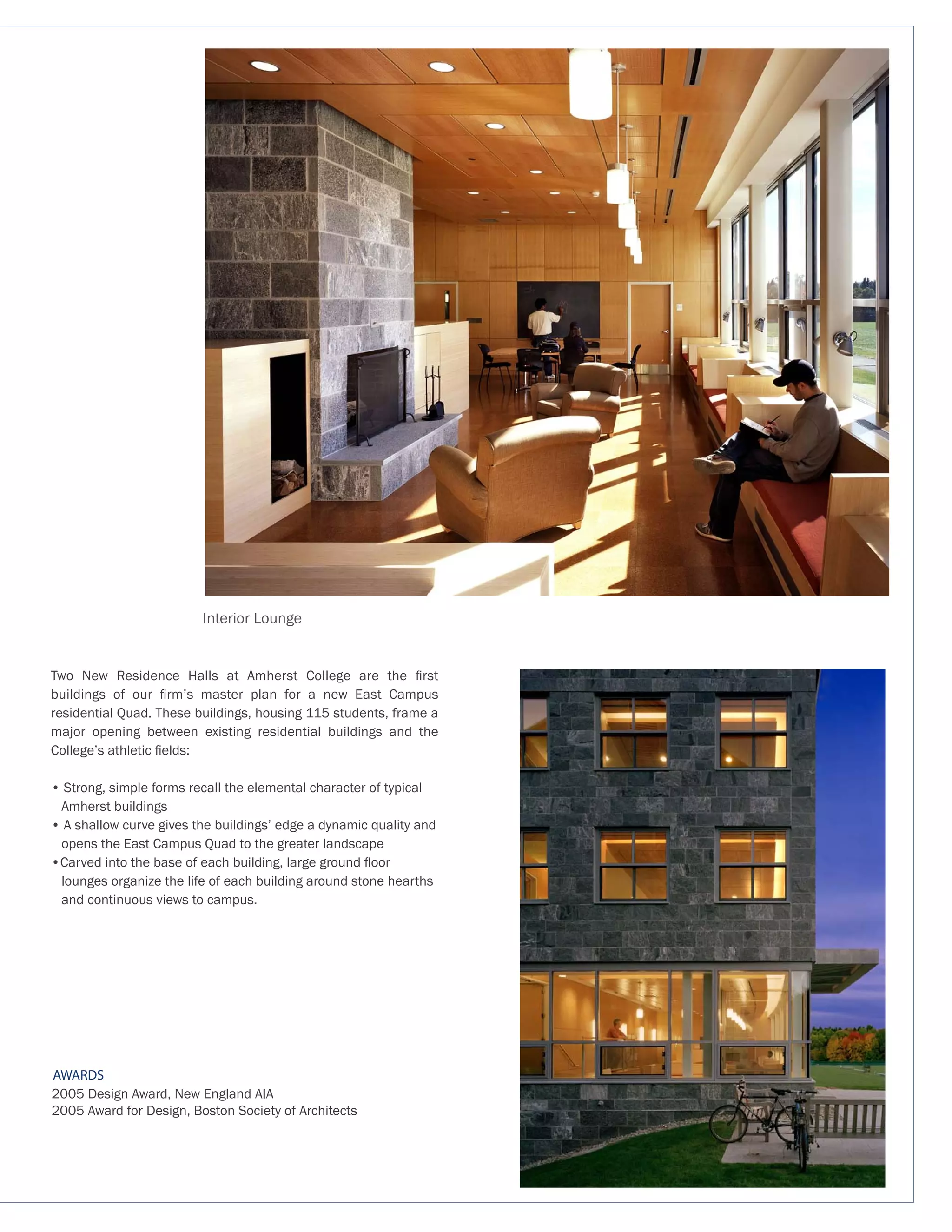 Amherst College Residence Halls | PDF