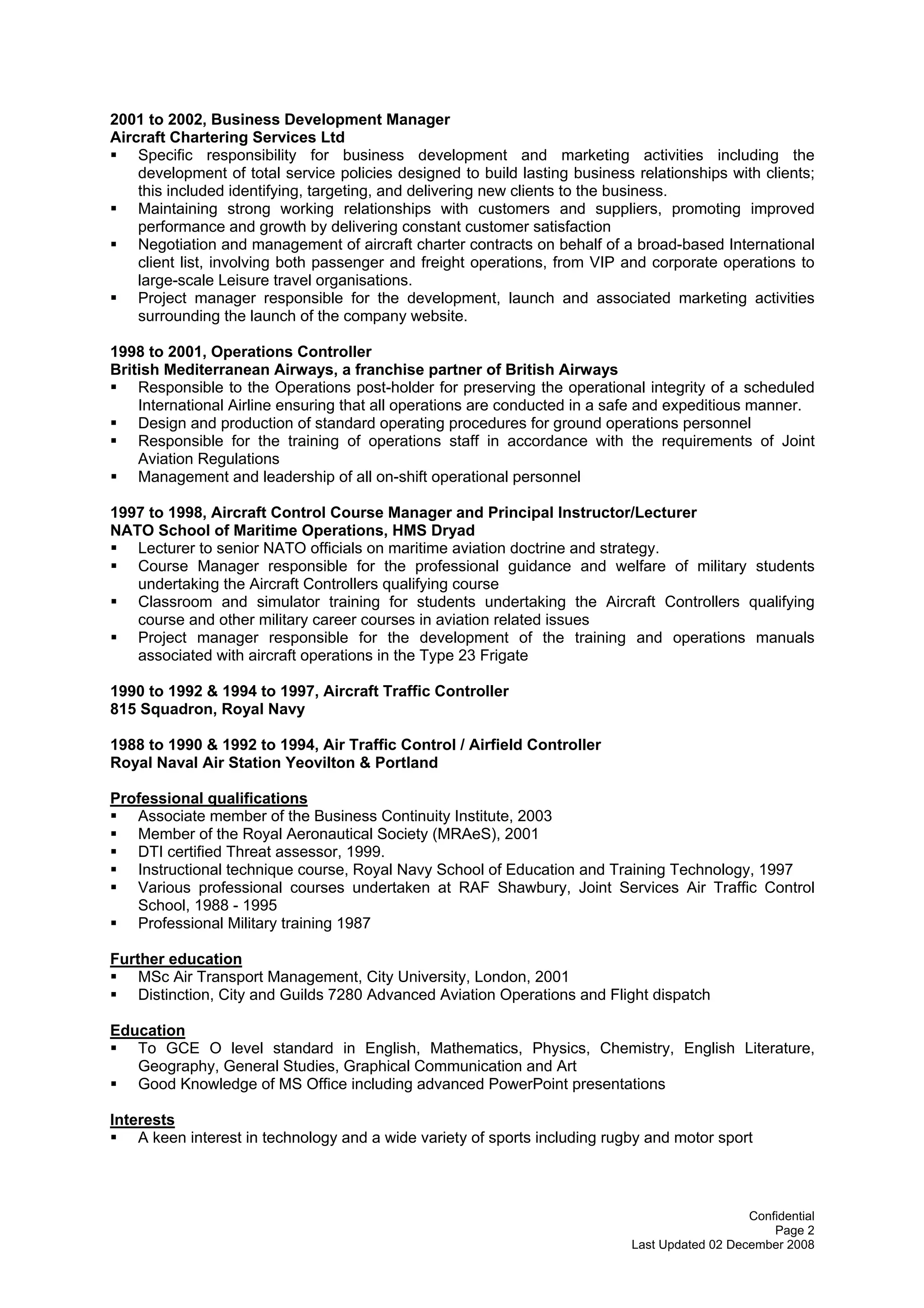 Andrew Hughes Cv V5.3 | PDF