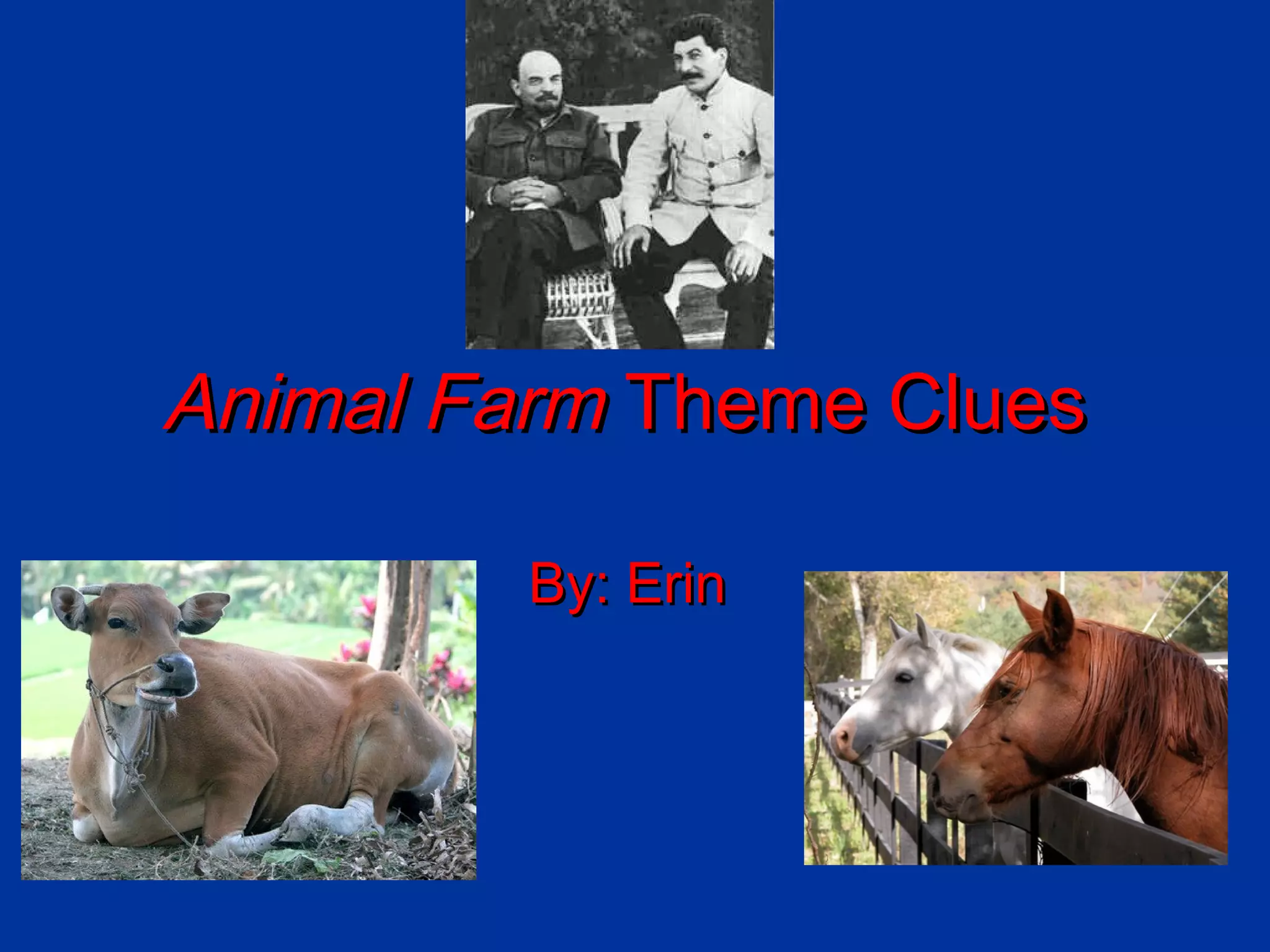 Animal Farm Theme | PPT