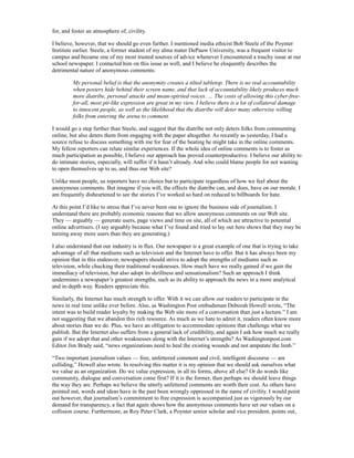 Anonymous Postings | DOC