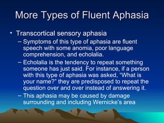 Aphasia Presentation | PPT