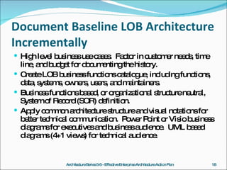 Architecture Series 5-5 Effective Enterprise Architecture Action Plan | PPT