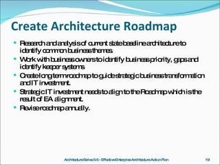 Architecture Series 5-5 Effective Enterprise Architecture Action Plan | PPT