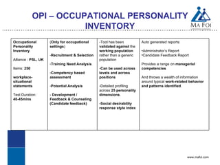Assessment Practice Orientation | PPT