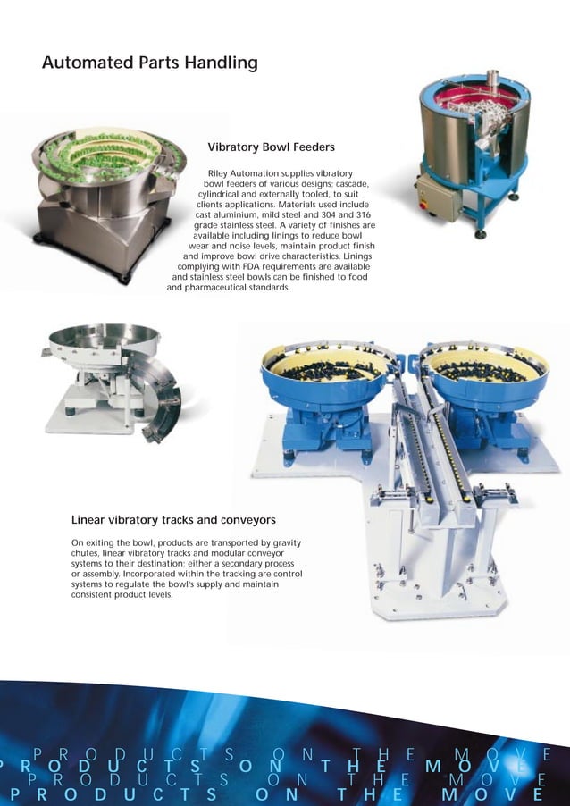 Automated Parts Handling | PDF