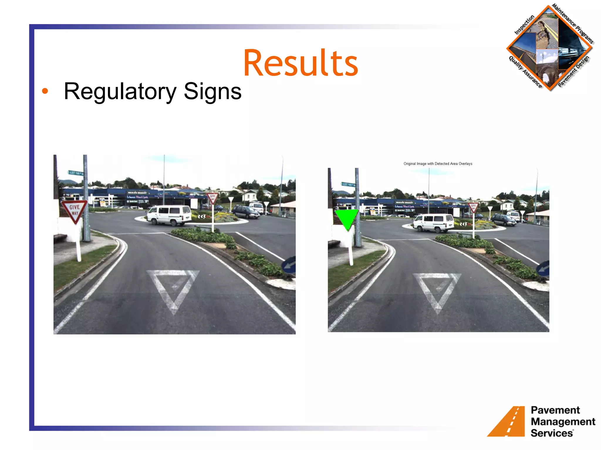 Automatic Road Sign Recognition From Video | PPT