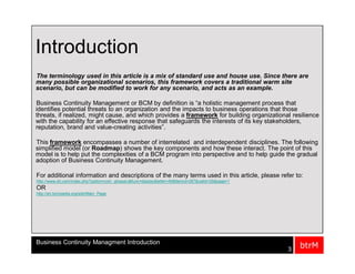 BCM Roadmap | PDF | Business | Business and Finance