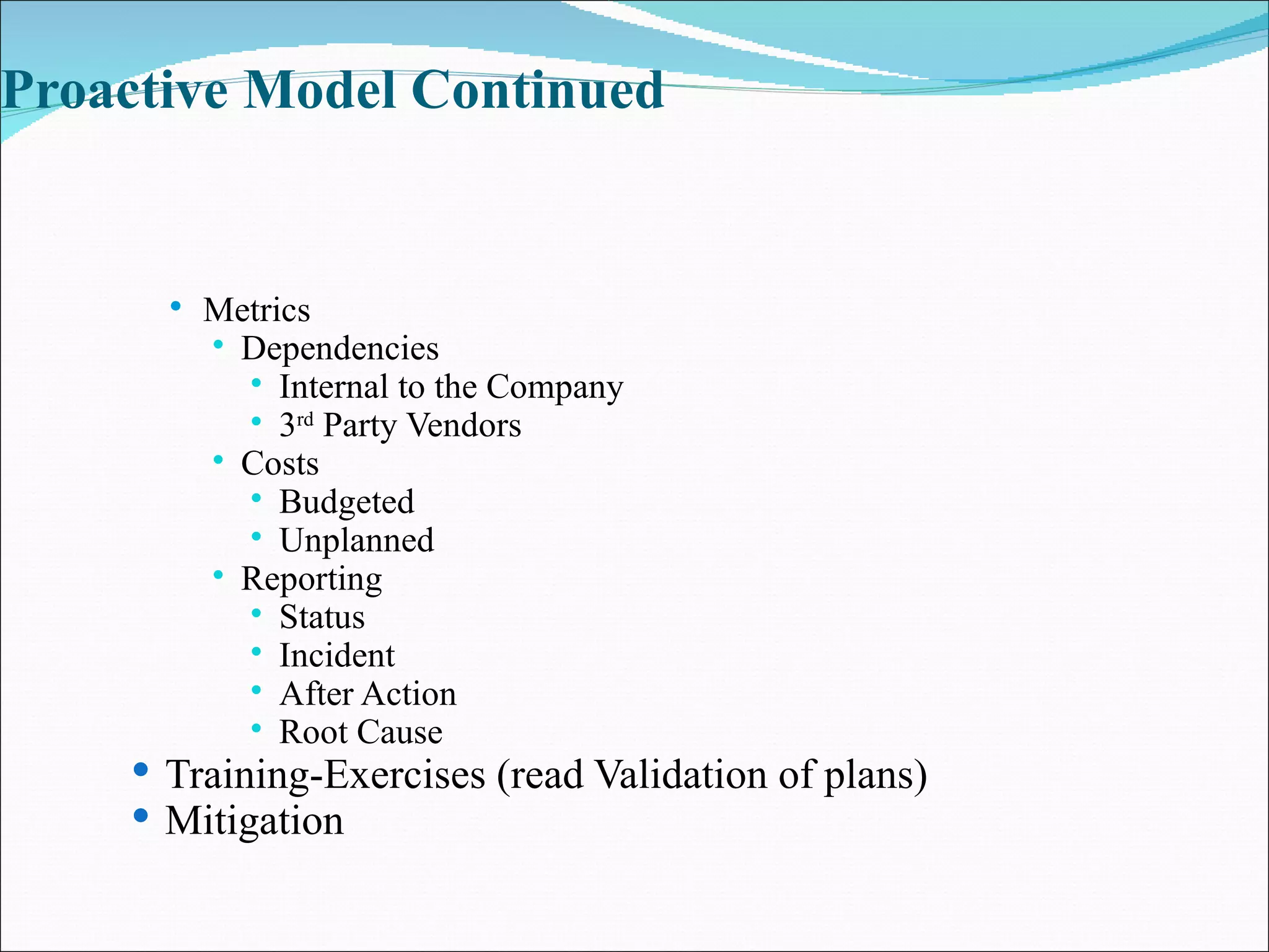 Business Continuity Overview | PPT
