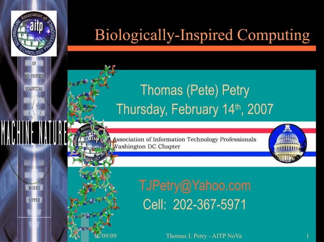 Bio Inspired Computing Final Version Pps Genetics Science