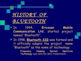 Bluetooth Slides | PPT