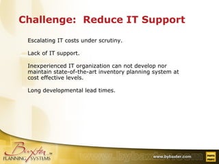 Baxter Planning Systems | PPT