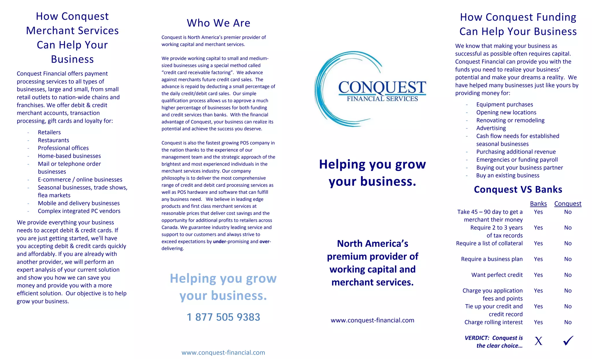 Brochure - Funding / Merchant Services | PDF