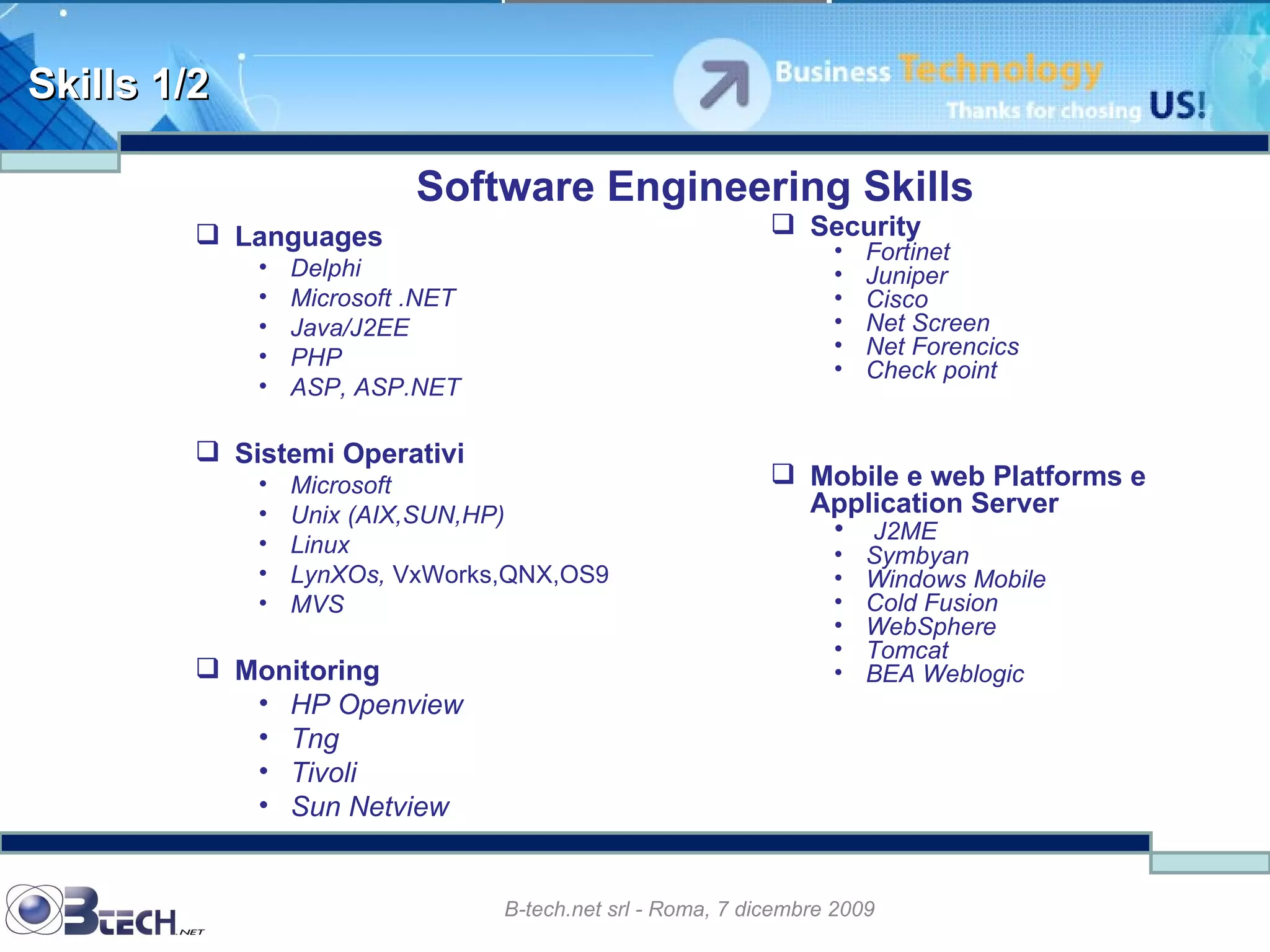 Btech.Net Rel.2.0 | PPT