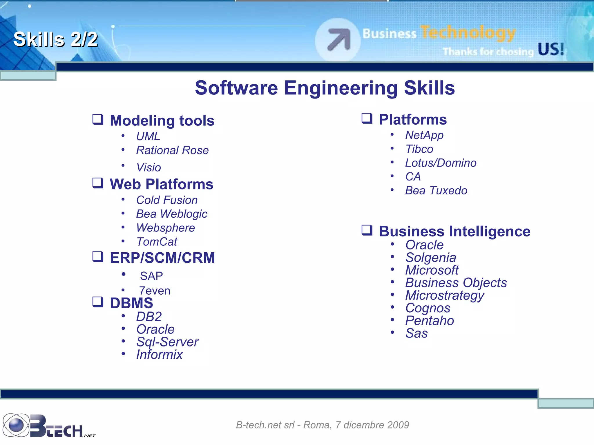 Btech.Net Rel.2.0 | PPT