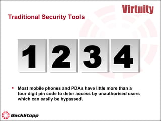 Backstopp Mobile Slides | PPT