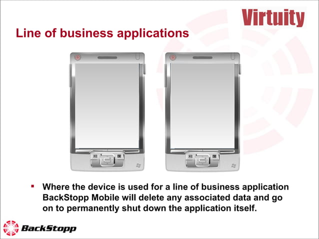 Backstopp Mobile Slides | PPT