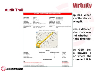Backstopp Mobile Slides | PPT