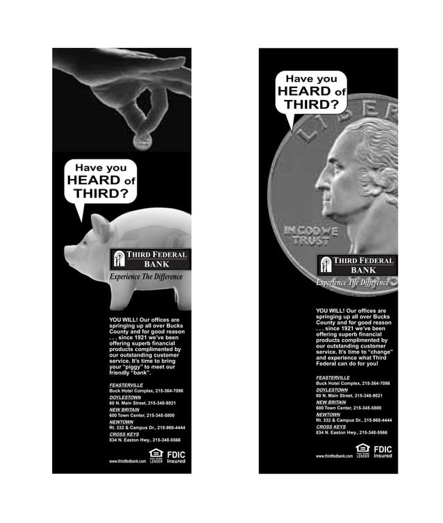 Bank Ads | PDF | Business Banking & Finance | Business