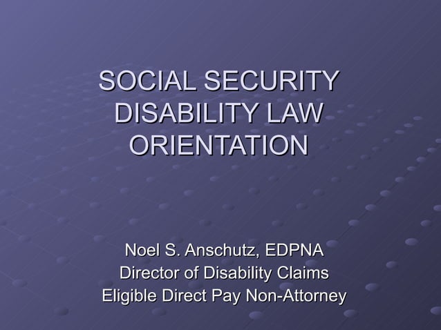 Basic Social Security Information | PPT | Government Support and ...