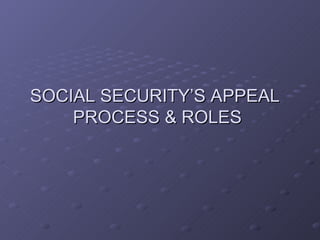 Basic Social Security Information | PPT