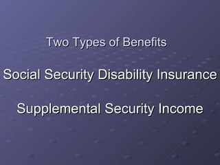 Basic Social Security Information | PPT